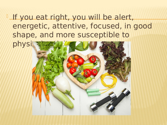 "You are what you eat" презентация к проекту Healthy lifestyle в ...